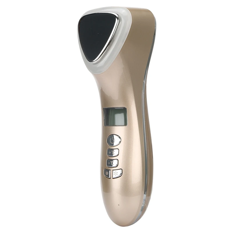 Ultrasonic Cryotherapy Hot Cold Hammer Facial Lifting Tightening Shrink ...