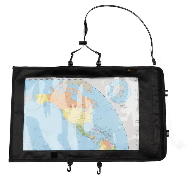 Waterproof Map Storage Case PVC Foldable Transparent Document Dry Bag ...