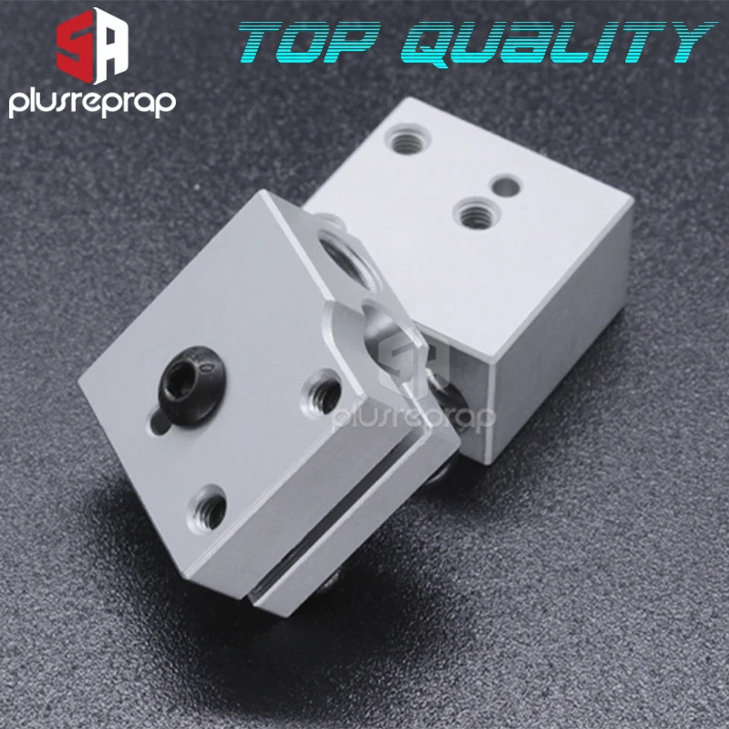 V6 Volcano Aluminium Heater Block For Print Head Hot End Heating Block ...
