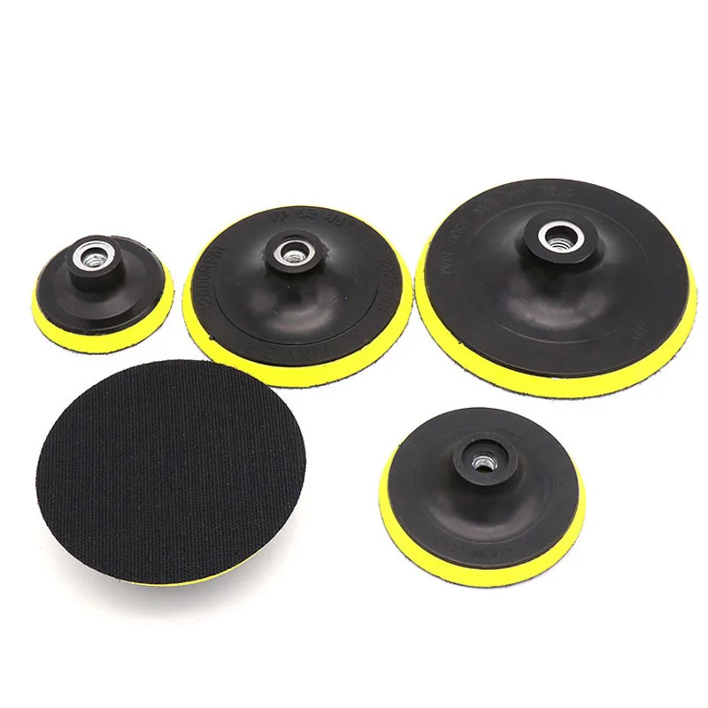 3" 4" 5" 6" 7" Polishing Disc Suction Cup Self-adhesive Sticky Disk ...