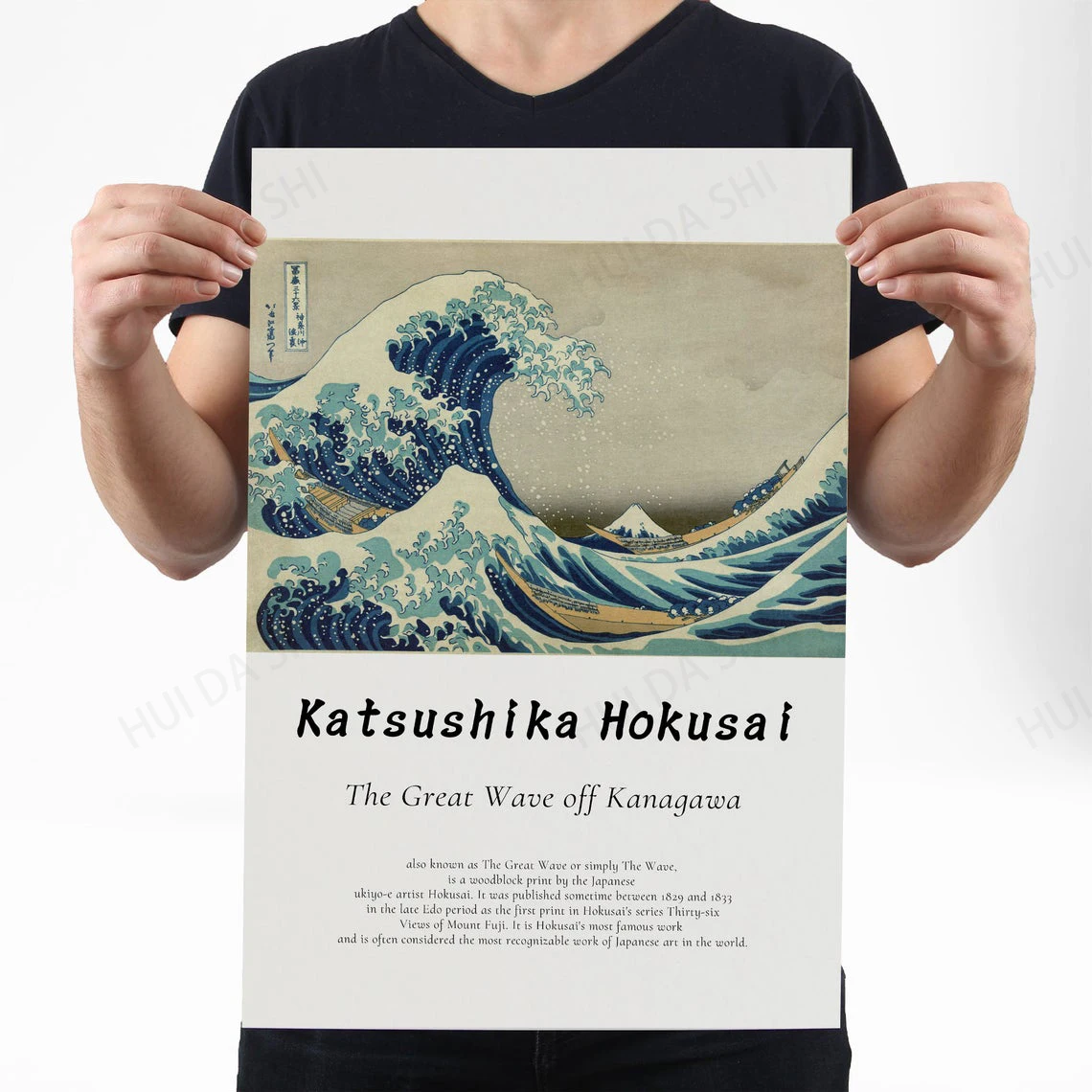 The Great Wave Off Kanagawa Original Print