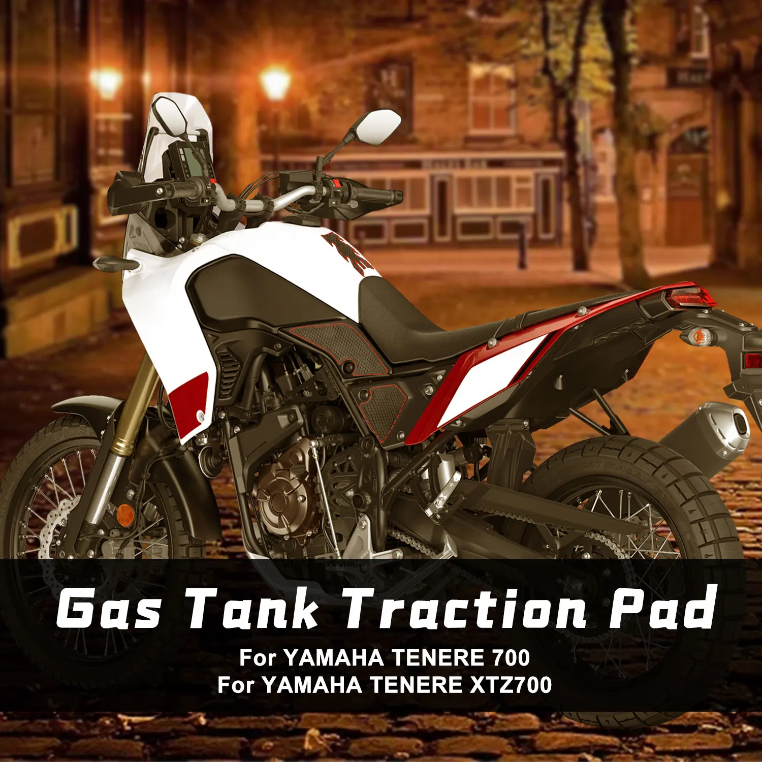 For YAMAHA Tenere 700 Tank Pad Protector Motor Sticker Decal Fuel Gas ...