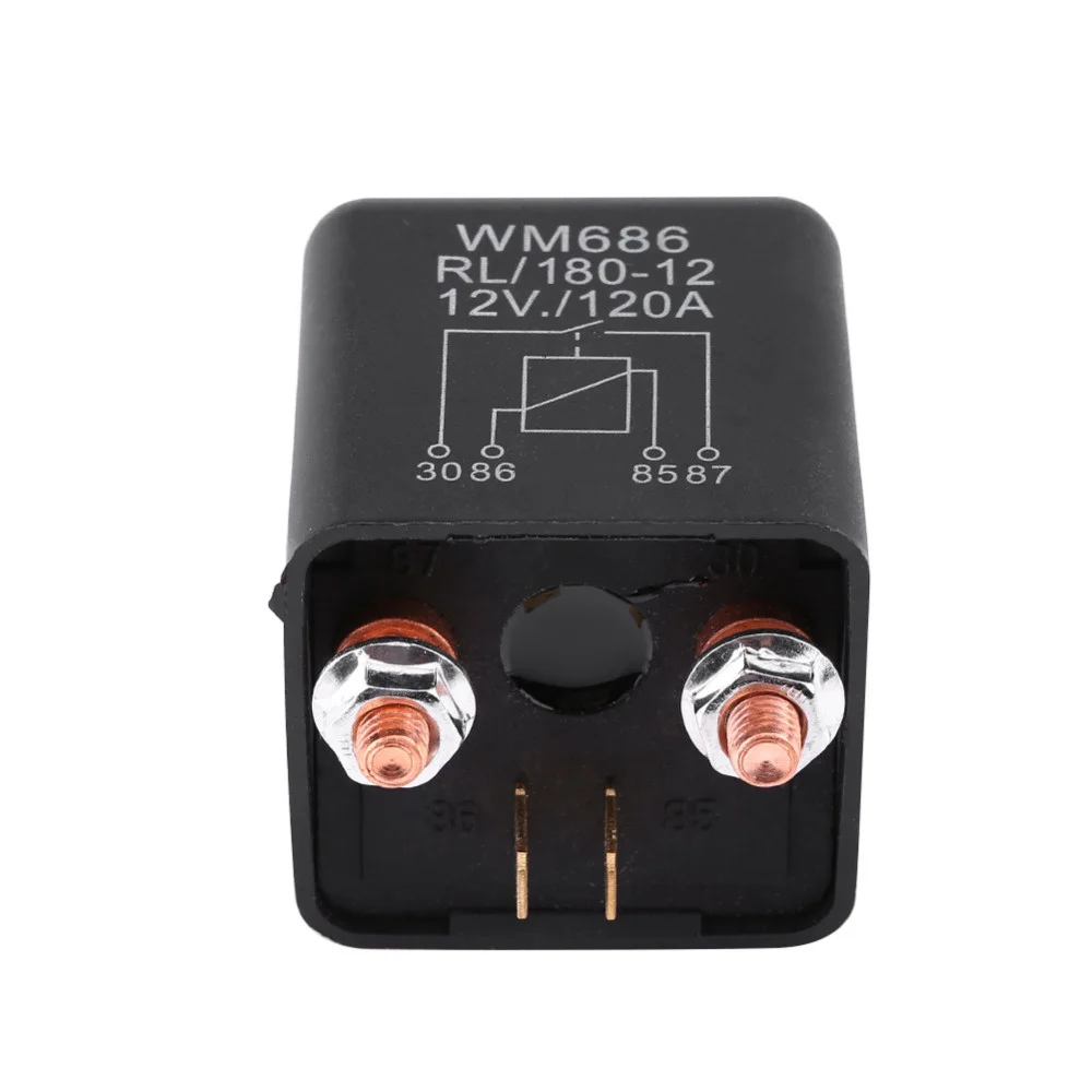 1pc 12V 120A Charge Relay Car Van ON/OFF 4 Pin Heavy Duty Split Van ...