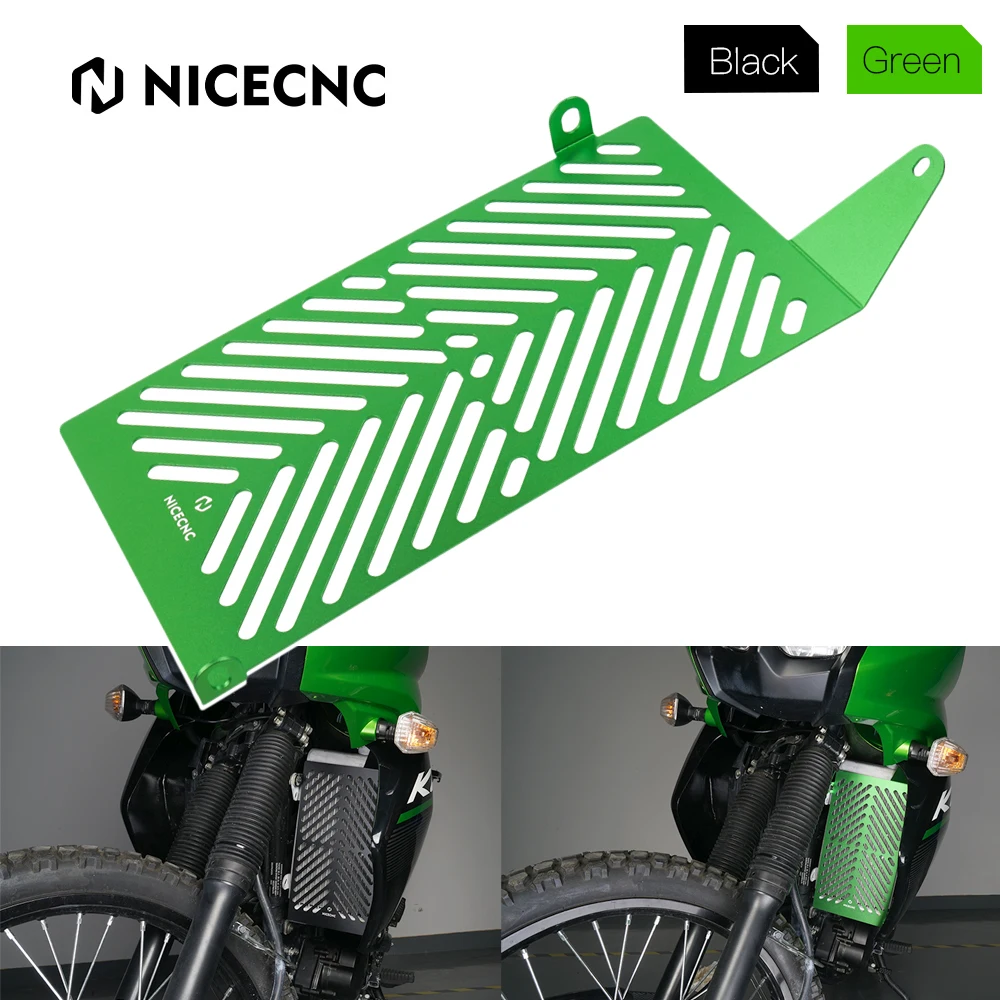 CNC-machined Aluminum Radiator Guard for Kawasaki KLR650 2008-2018 2015 ...