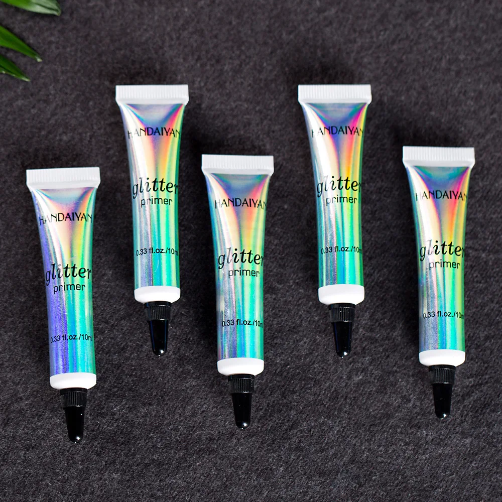 1 Pcs 코스메틱 글리터 프라이머 프리 메이크업 프라이머 아이 메이크업 크림 워터 프루프 스팽글 글리터 아이 섀도우 메이크업