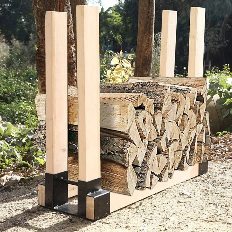 2x4 Firewood Rack