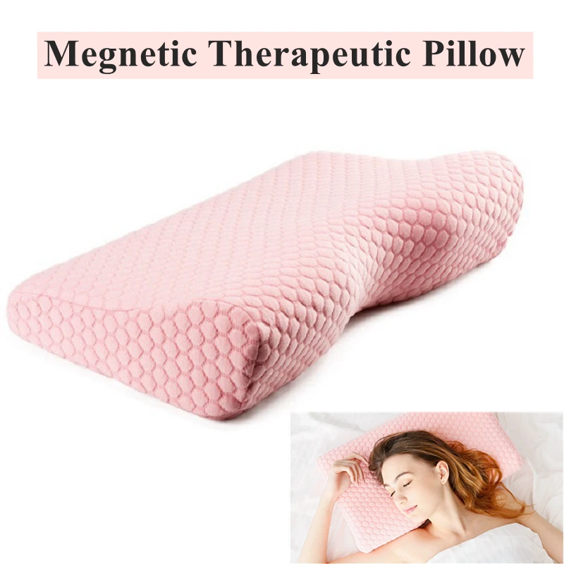 Contour Memory Foam Pillow Orthopedic Magnetic Therapeutic Deep ...