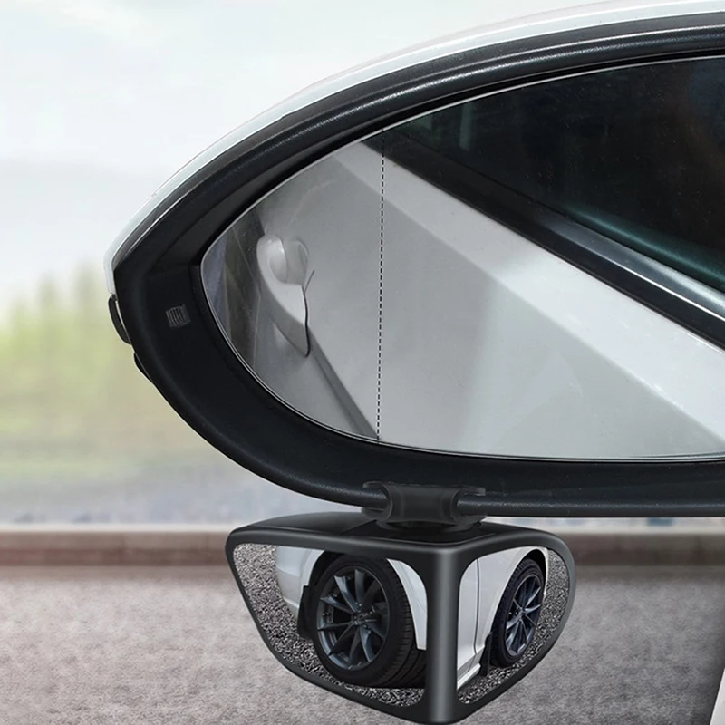 1PC-Car-Reversing-Small-Round-Mirror-Front-And-Rear-Wheel-Wide-Angle ...