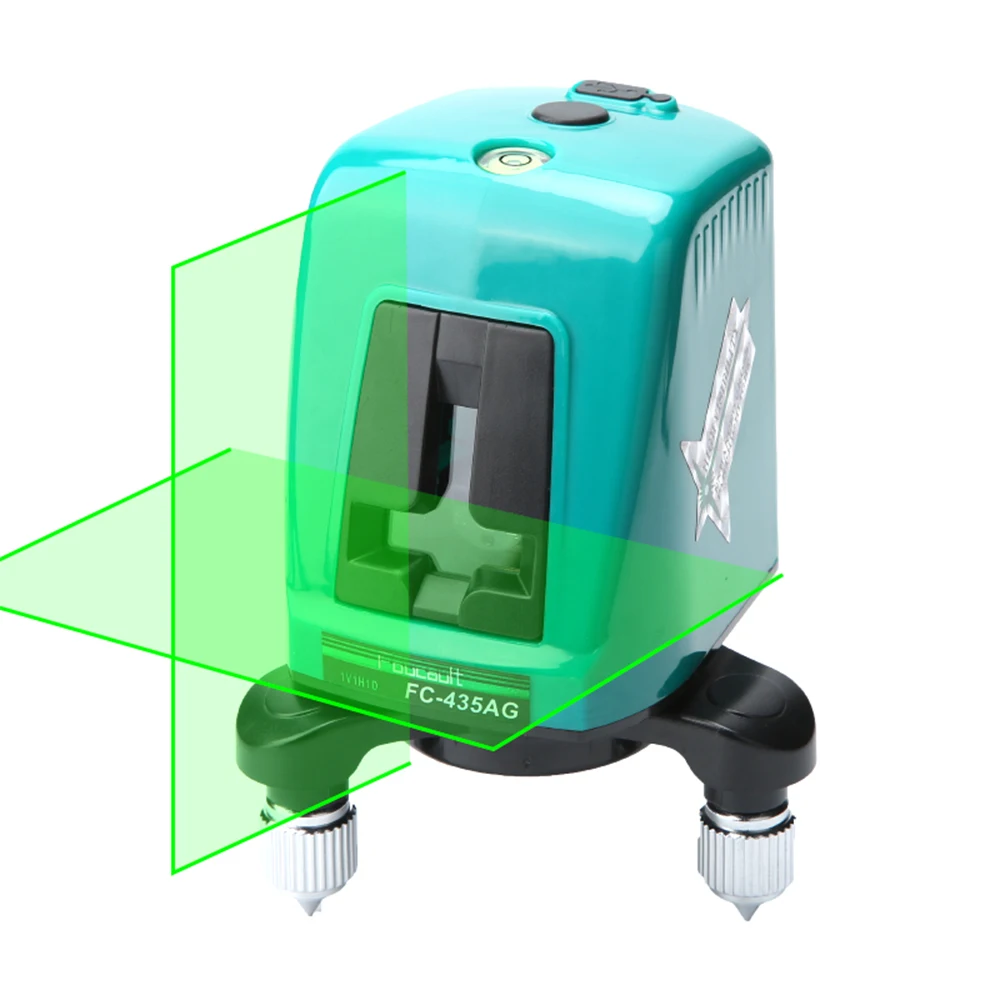 2 Lines Laser Level Self Levelling Green Beam Laser Horizontal ...
