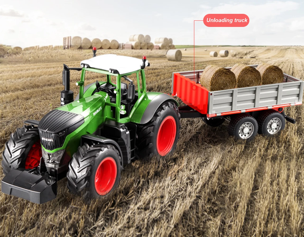 Farmer tractor with remote control