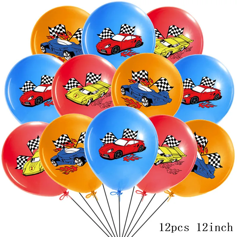 Suministros para fiestas de Hot Wheels, globos de carreras para ...