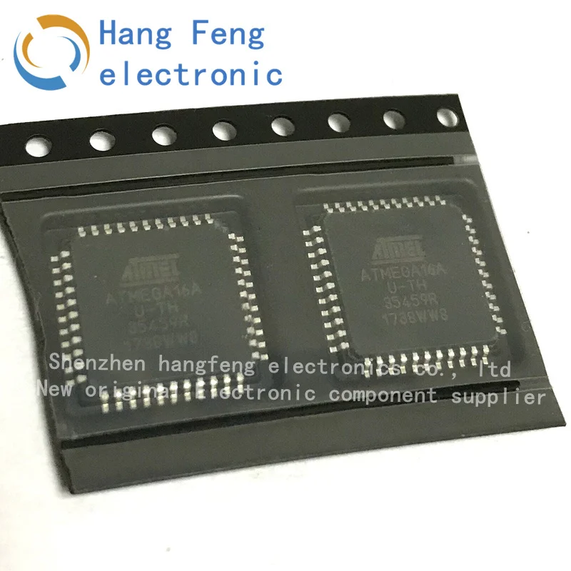 ATMEGA16A-AU ATMEGA16A-AUR ไมโครคอนโทรลเลอร์8บิต QFP44ใหม่ ATMEGA16A