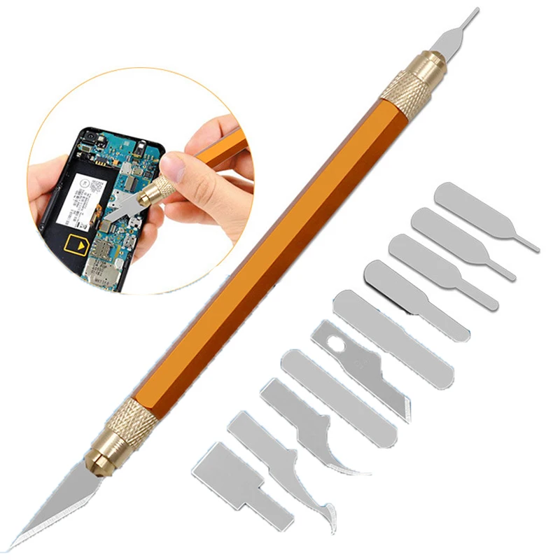 13 In 1 Mobile Phone Repair Ic Scraper Cpu Ic Chip Remove Tool Glue ...