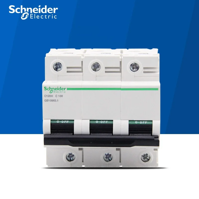 Schneider-Electric-High-Power-Circuit-Breaker-C120H-3P-C-63A-80A-100A ...