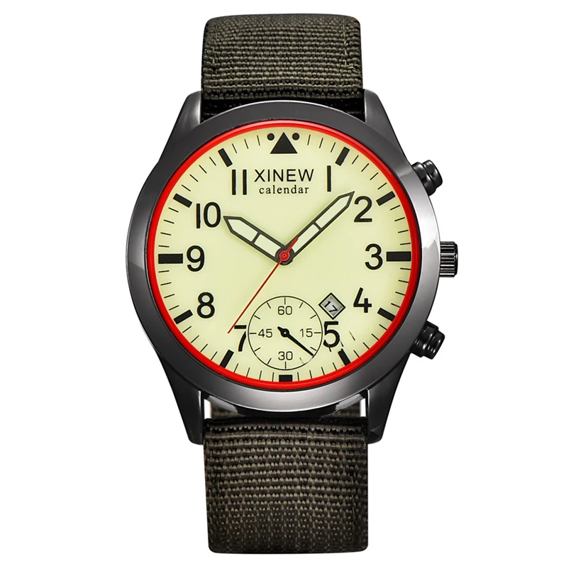XINEW-homens-luminosos-Dial-Quartz-rel-gios-de-pulso-rel-gios ...