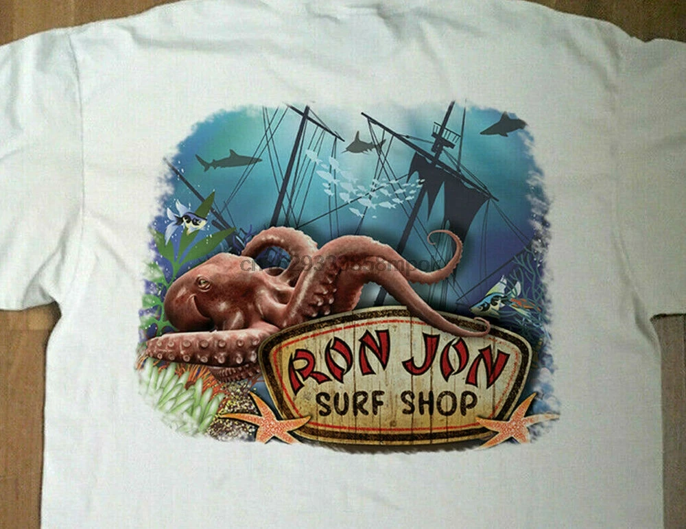 New Ron Jon Surf Shop T Shirt Summer 2020 Octopuses White Color Size ...