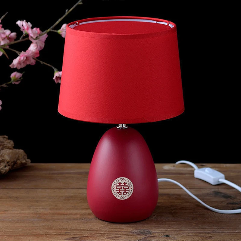 Red Table Lamps For Living Room