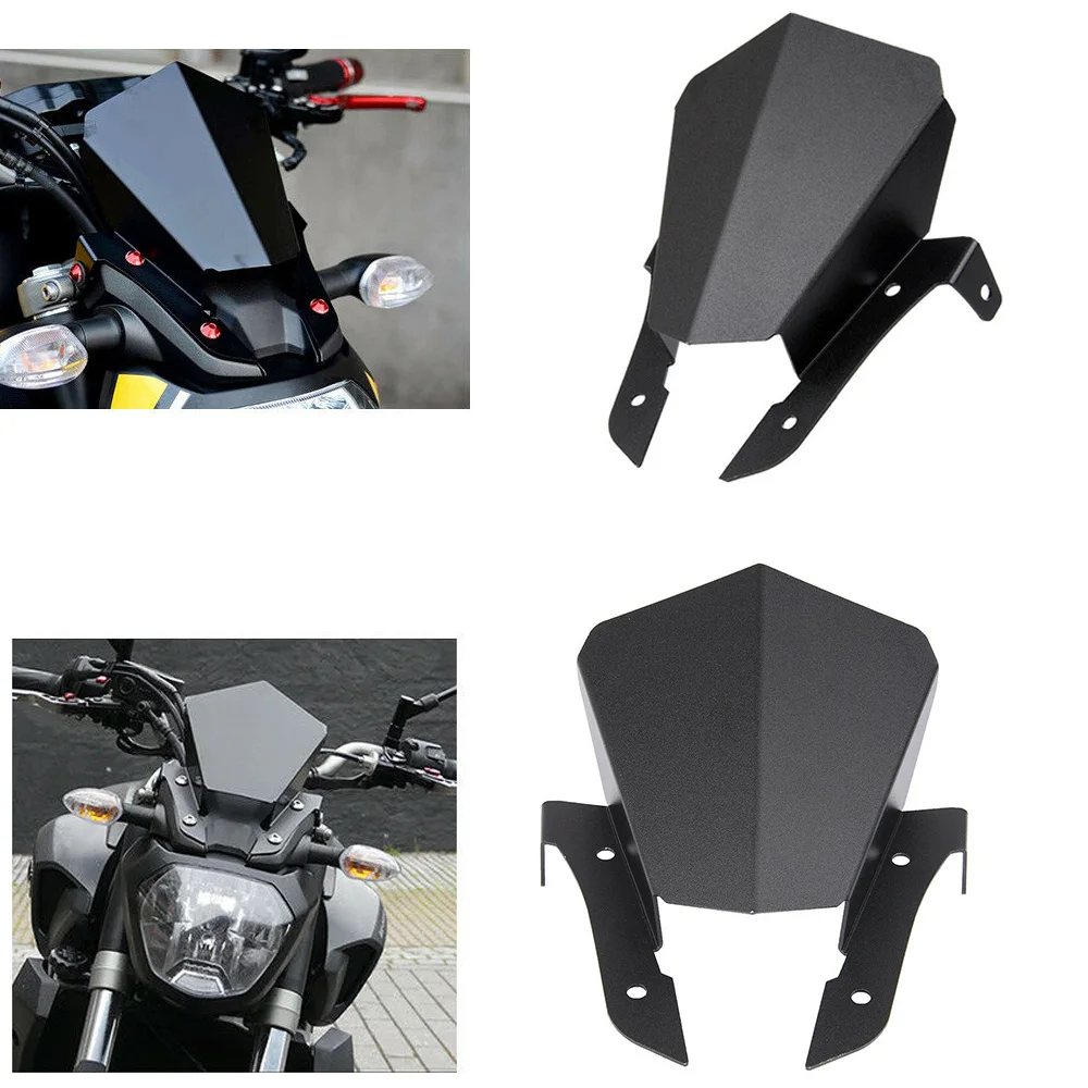 2015-2017 MT 07 FZ07 MT07 Aluminum Windscreen Windshield Mount Baffels ...