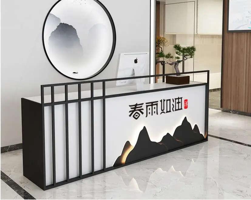 Modern Simple Cashier Shop Small Bar Restaurant Front Desk Milk Tea ...