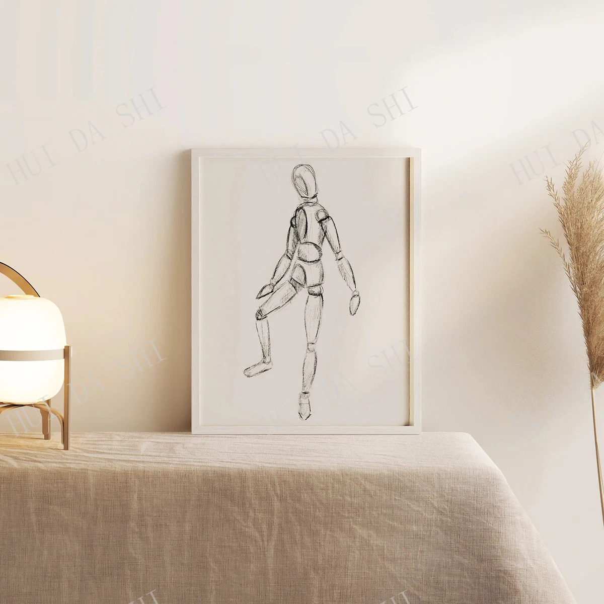 Store Mannequin Drawing