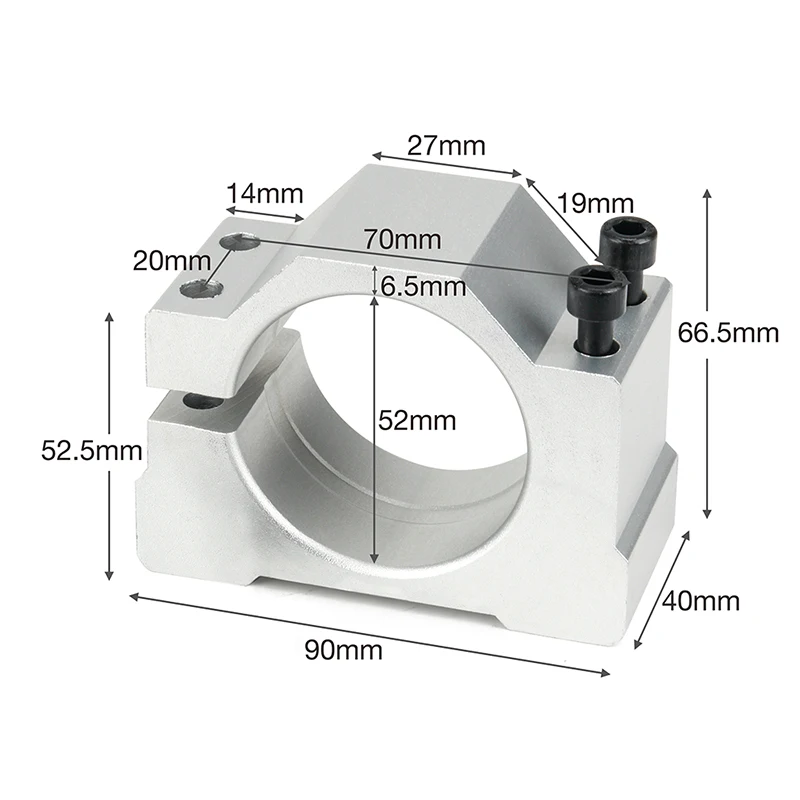 500W Air Cooled Spindle ER11 CNC Spindle Kit 500W Spindle Motor + Power ...