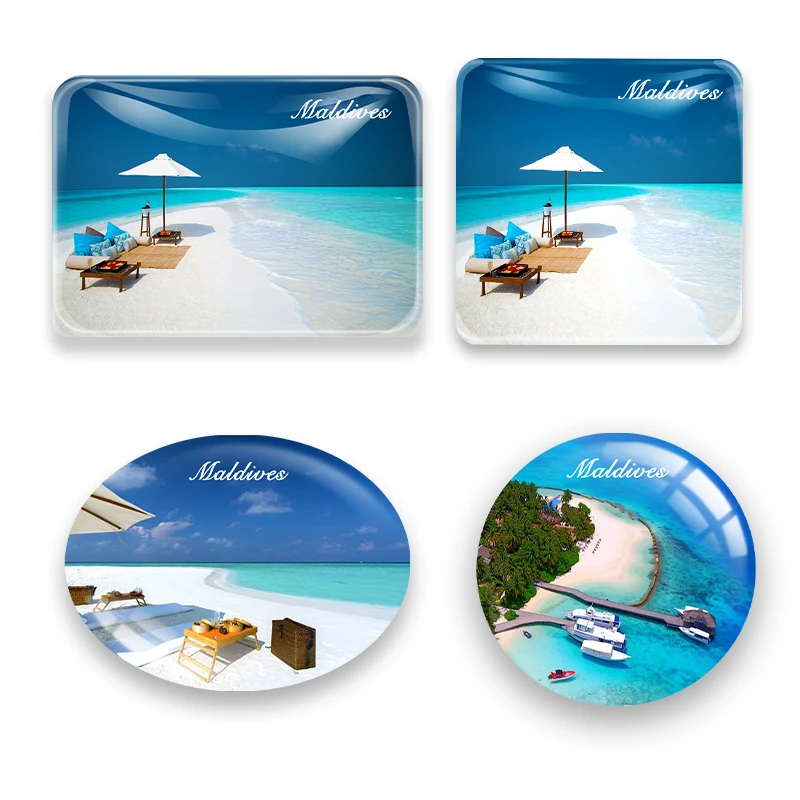 Maldives-island Tourist Refrigerator Magnets Travel Souvenir Fridge ...