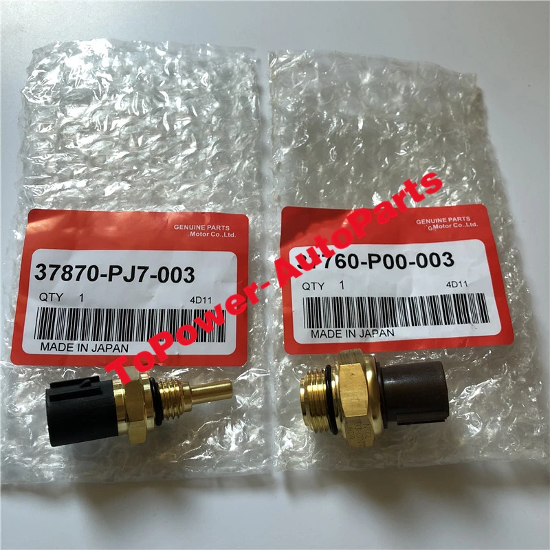 Coolant Temperature Sensor Switch 37760-P00-003 37870-PJ7-003 for Hondaa CR-V Civic Acuraa ...
