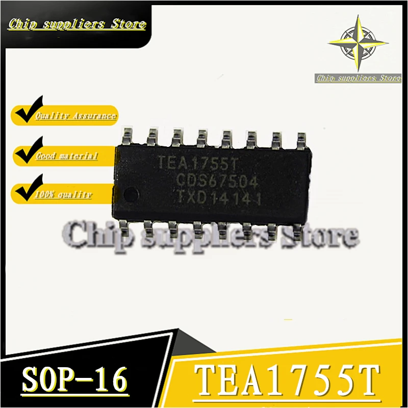 10PCS// TEA1755T TEA1716T SOP-16 LCD switching power management chip IC ...