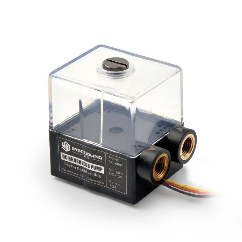 Syscooling Water Cooling Pump With Reservoir Sc-600t Dc 12v Dc ...