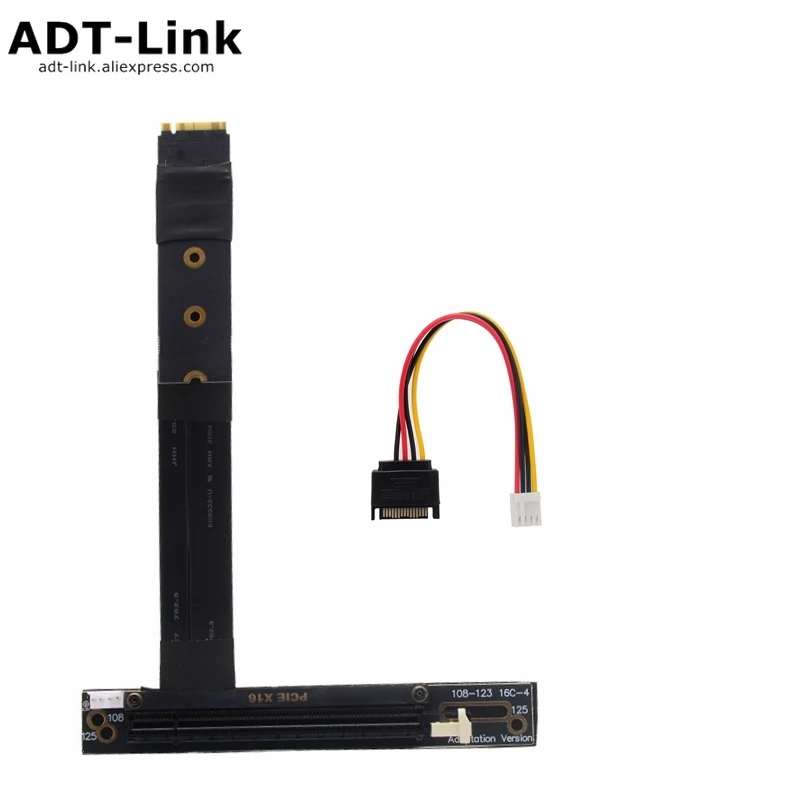 M2-NGFF-NVMe-Converter-To-PCIE-X16-Graphics-Card-Built-in-Adapter-M-2 ...