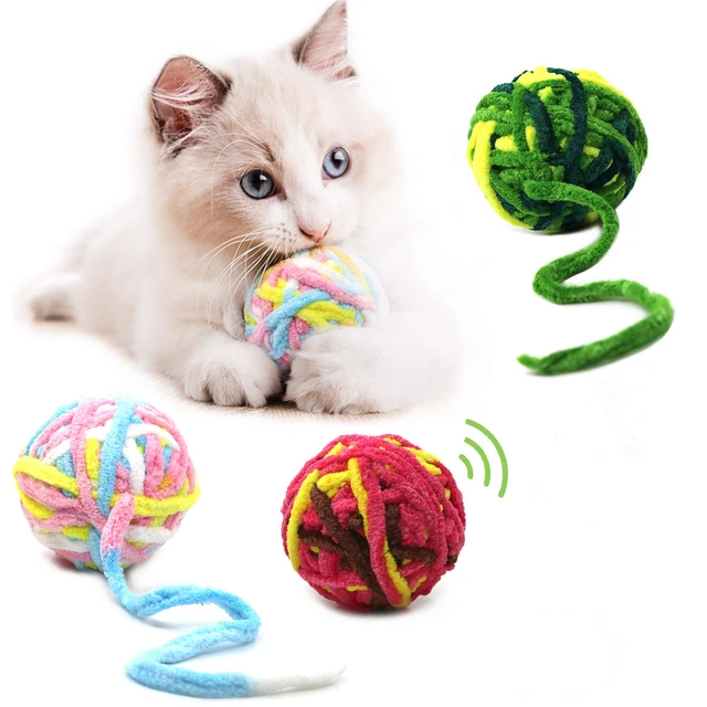 Cat Yarn Ball