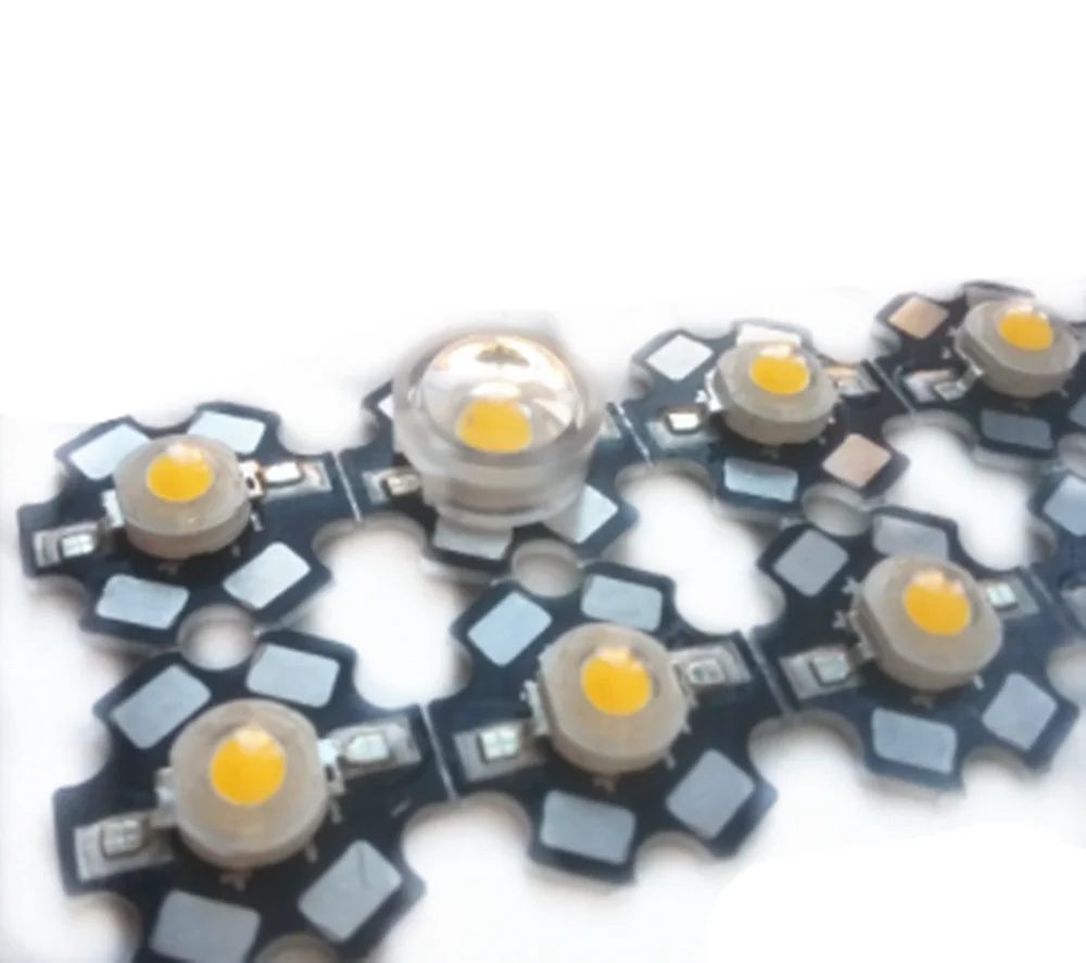 Lentes LED High power - Reflectores LED alta potencia 90º