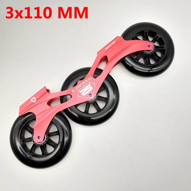 110 Mm Wheels Skates | Speed Skate Frame | Frame 3x110 | Flashing ...