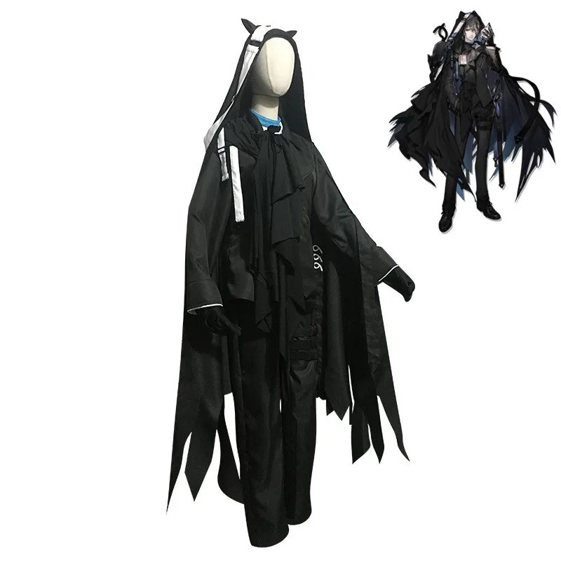 Game Arknights Phantom Cosplay Costume Adult Unisex Full Sets Custom ...
