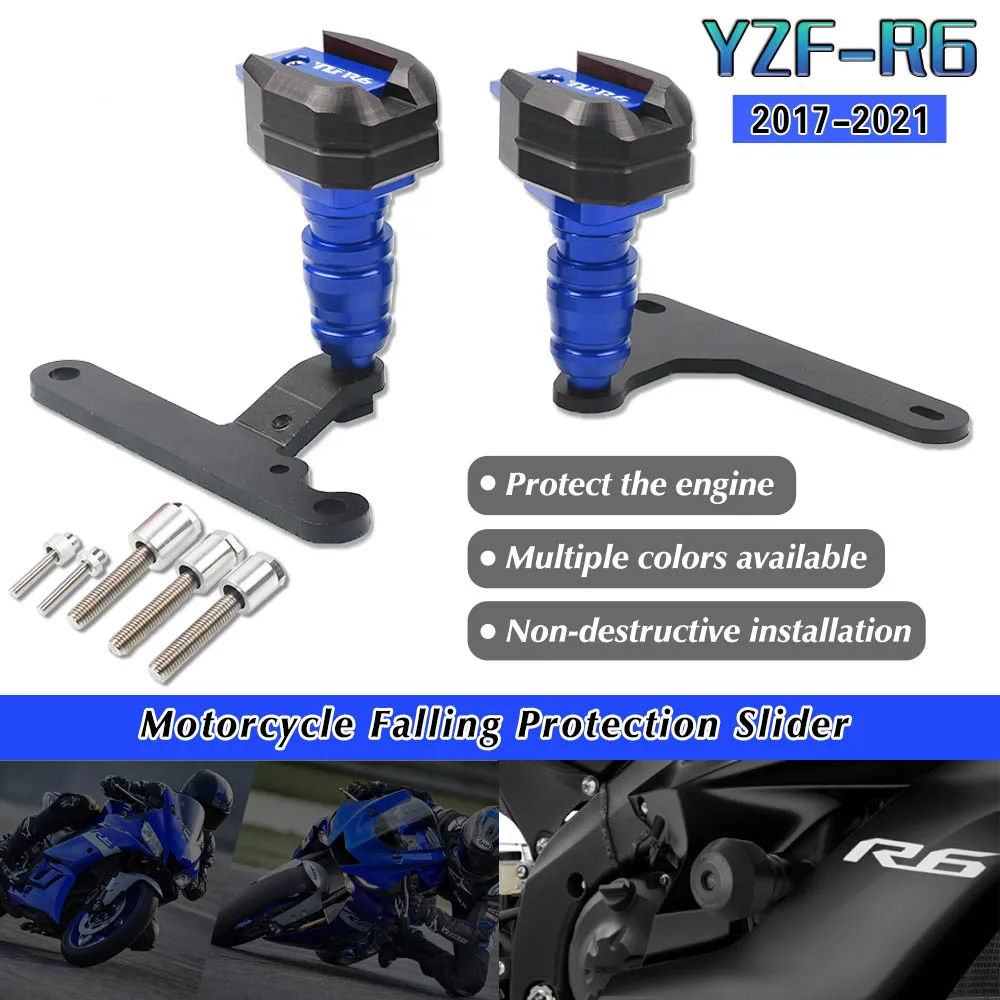 For YAMAHA YZFR6 YZF R6 YZF R6 2017 2021 2020 Motorcycle Falling ...