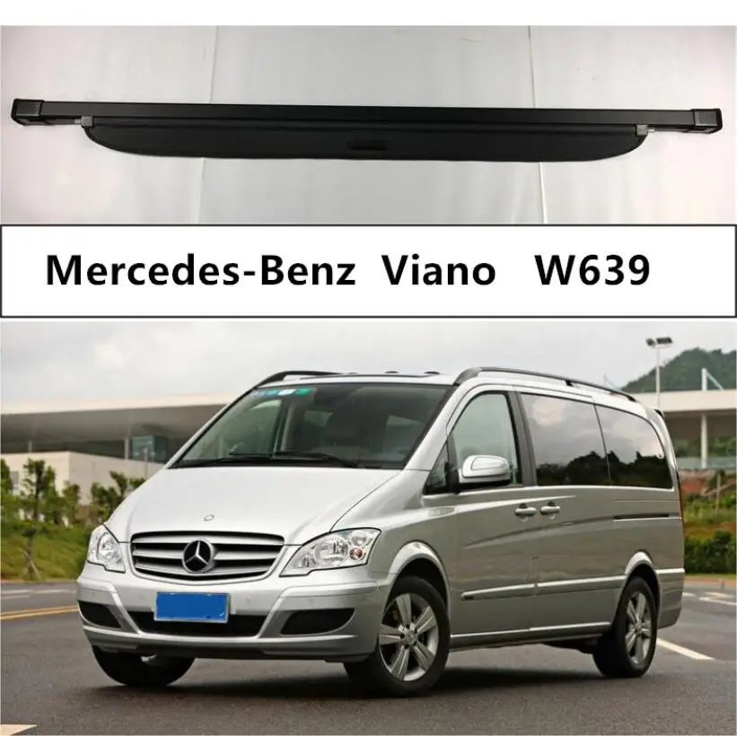 Rear Trunk Cargo Cover For Mercedes-benz V Class W639 Viano 2009-2016 ...