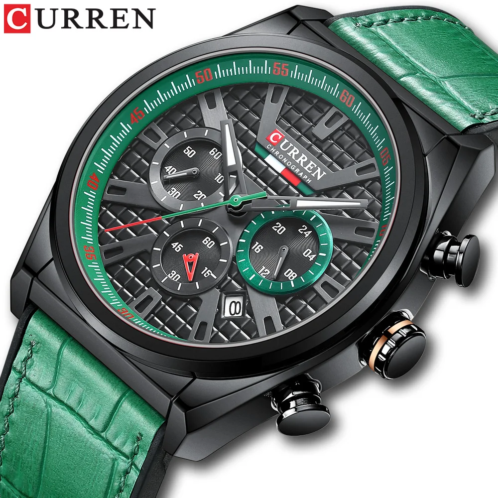 Curren Fashion Luxury Brand Watch Men Waterproof Military Sport Man ...