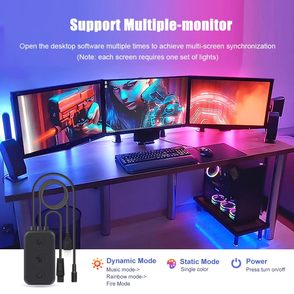 Led Lighting Multiple Pc