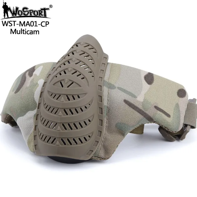 Outdoor Sports Airsoft Paintball Mask Impact Resistance Hunting ...