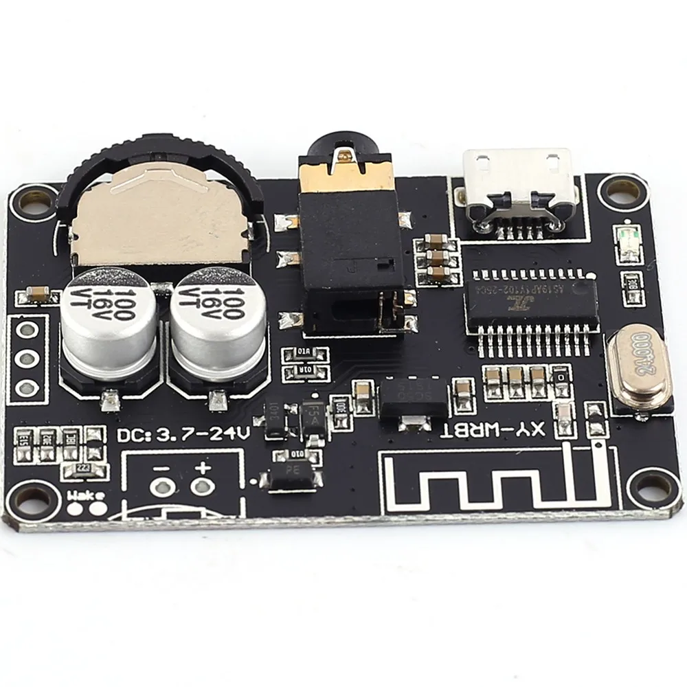 BLE5.0 Bluetooth Receiver Audio Stereo Decoder Module DC 3.7V-24V for ...