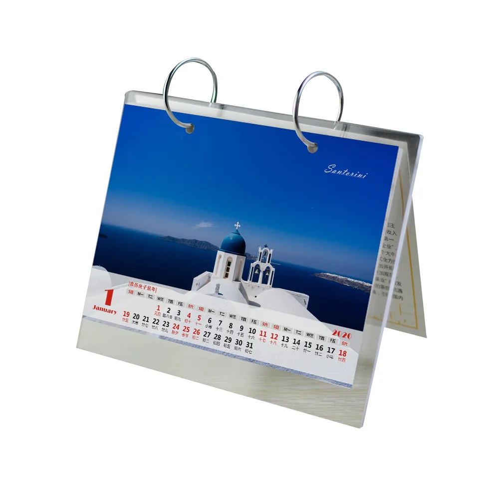 Desktop-Clear-Acrylic-Lucite-Calendar-Holder-Racks-Desk-Calendar-Stands ...