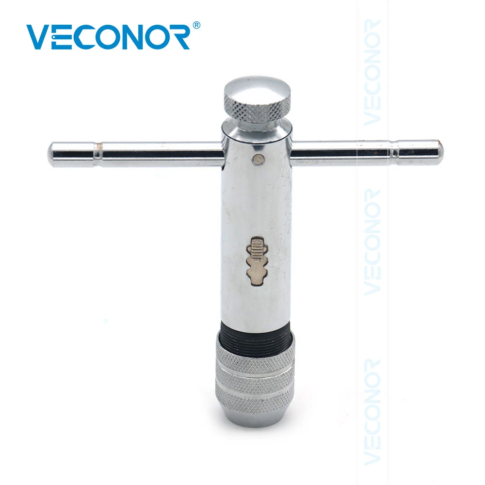 M5 M12 Adjustable T Shaped Handle Reamer Screw Extractor Tap Wrench ...