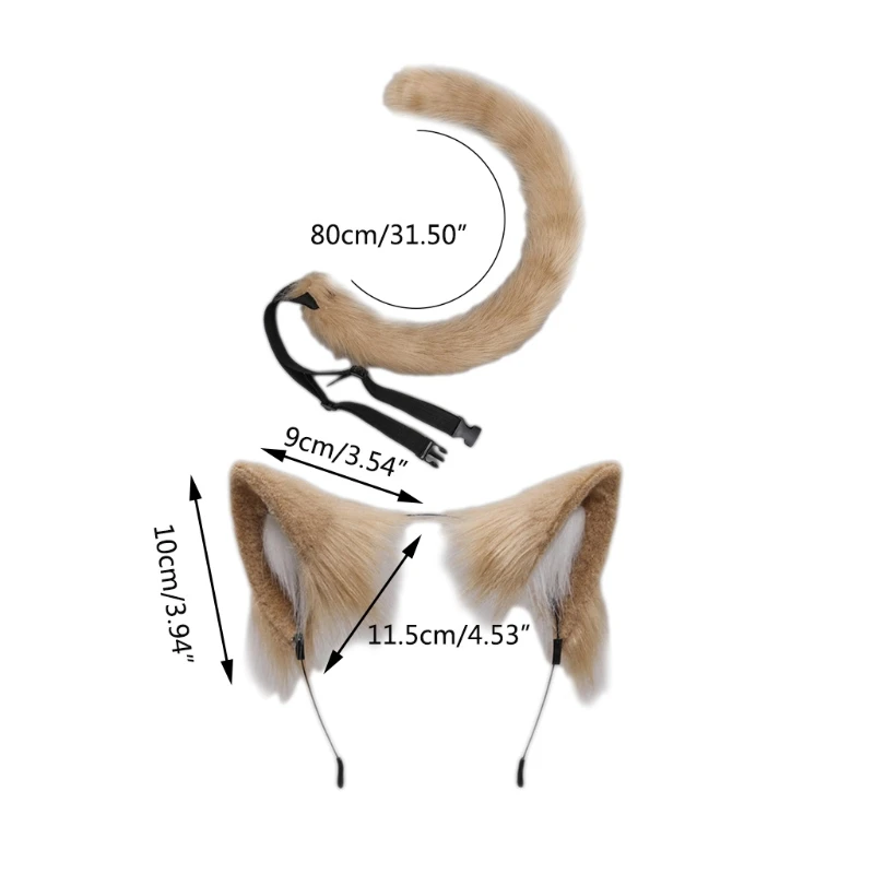 Necomimi Ears And Tail