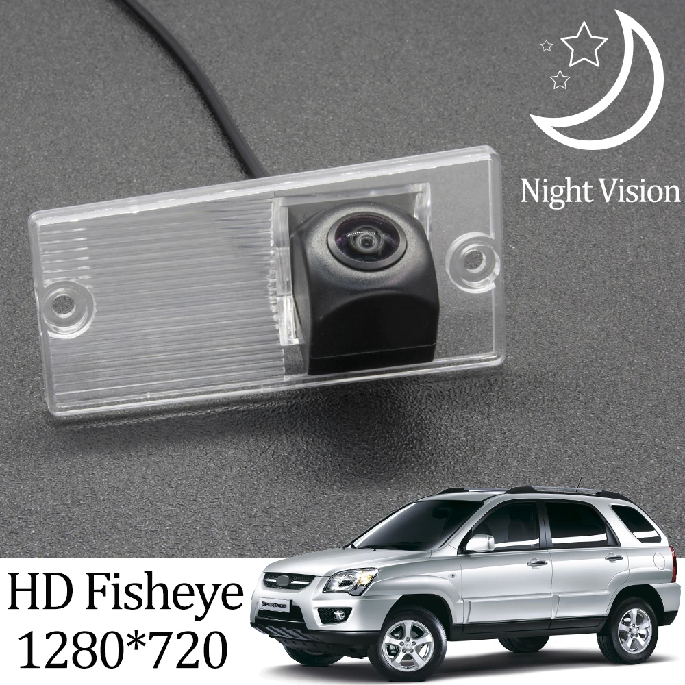 Owtosin Hd 1280*720 Fisheye Rear View Camera For Kia Sportage Mk2 2005 ...