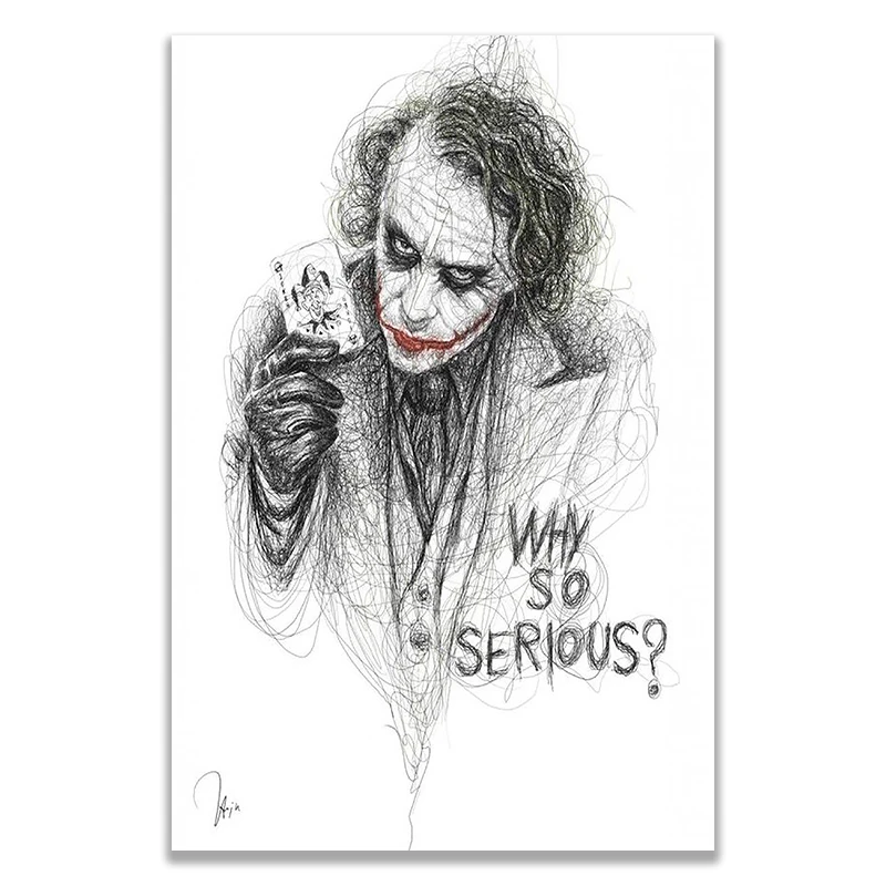 Joker Why So Serious Drawings