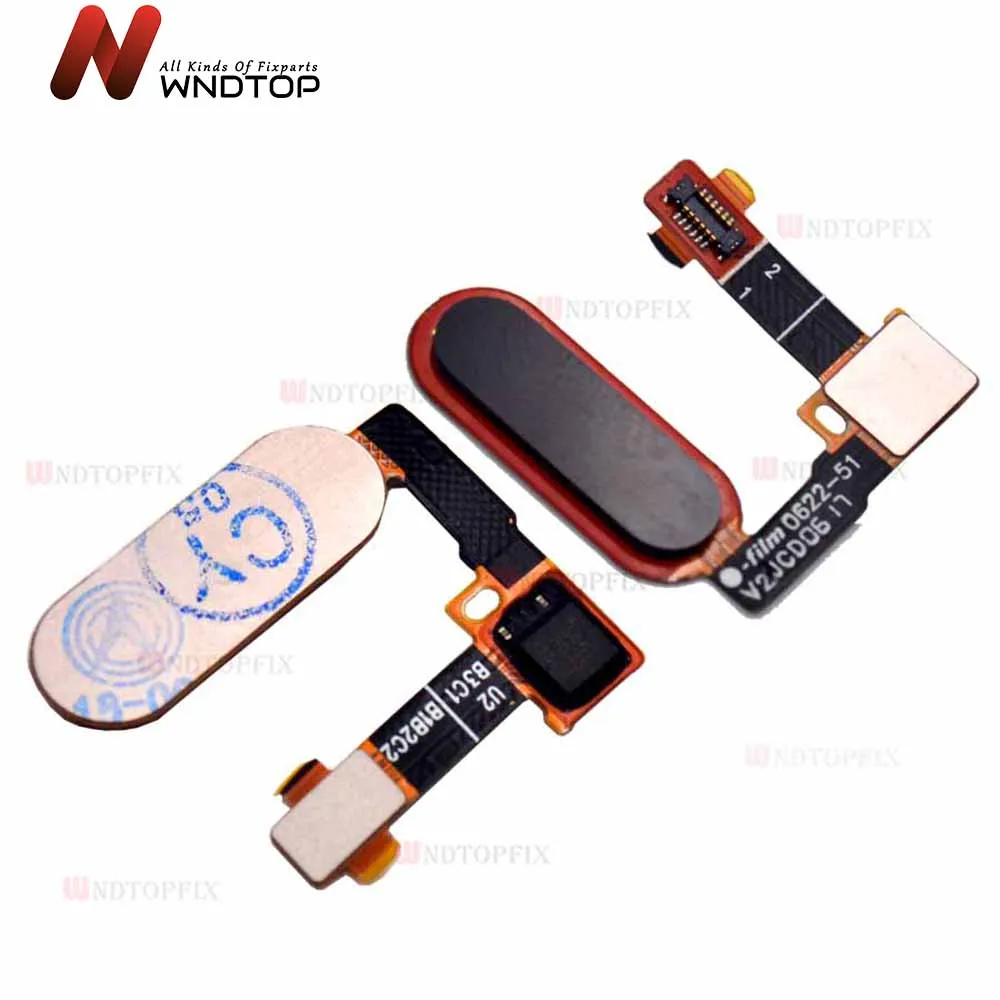 For Htc U Play Home Button Fingerprint Touch Id Sensor Flex Cable ...
