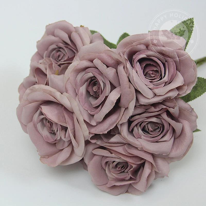 Grey And Pink Roses