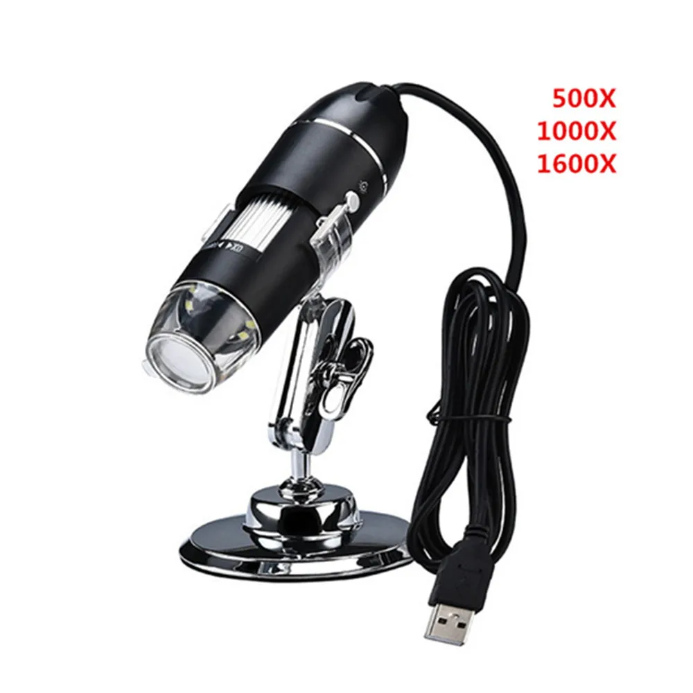 1600X /1000X/500X Mega Pixels 8 LED Digital USB 2.0 Microscope ...