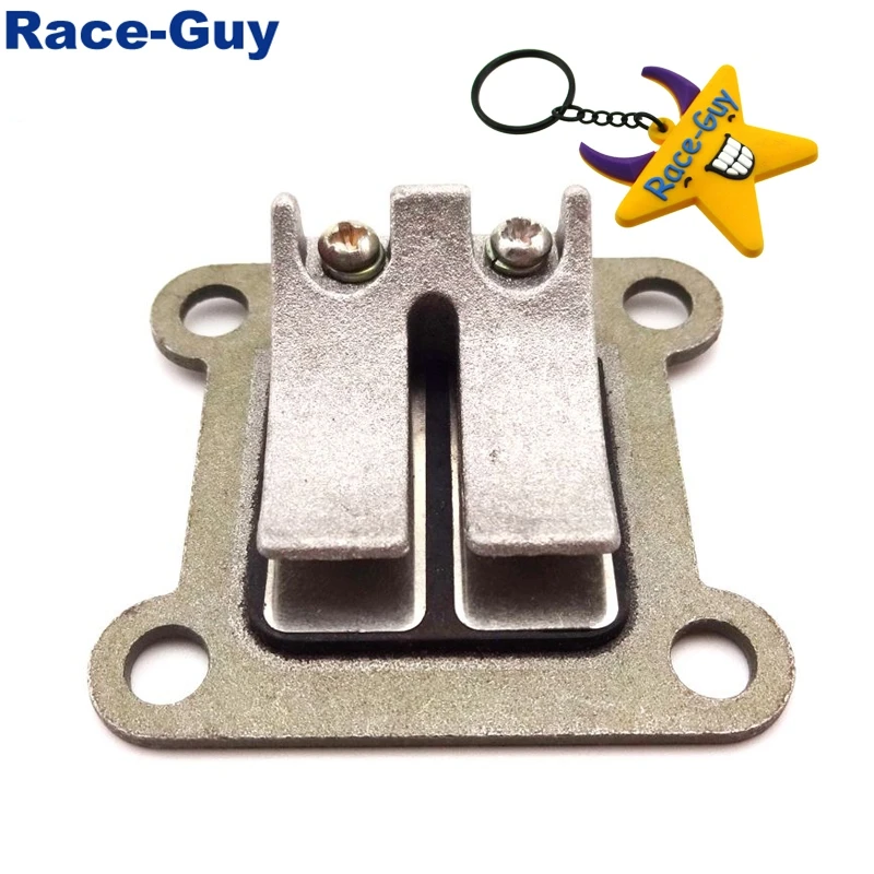 Reed Valve Block Plate For 2 Stroke 47cc 49cc Pocket Bike Mini Moto ...