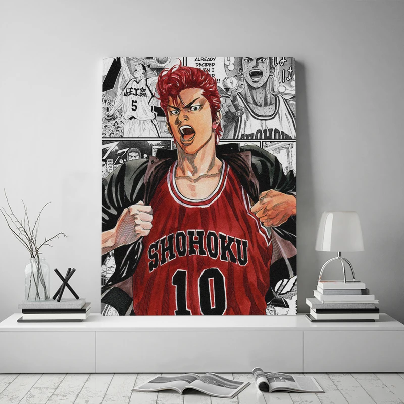 Slam Dunk Anime Hanamichi Drawing